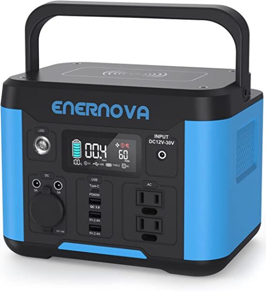 Enernova ポータブル電源の口コミ・評判！性能スペックの違い・価格・どこの国・会社概要・配送・納期・ソーラーパネルなども紹介